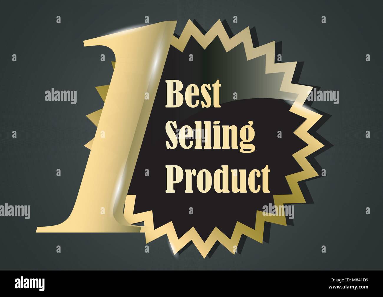 design vector of business label object with elegant metallic colors ...