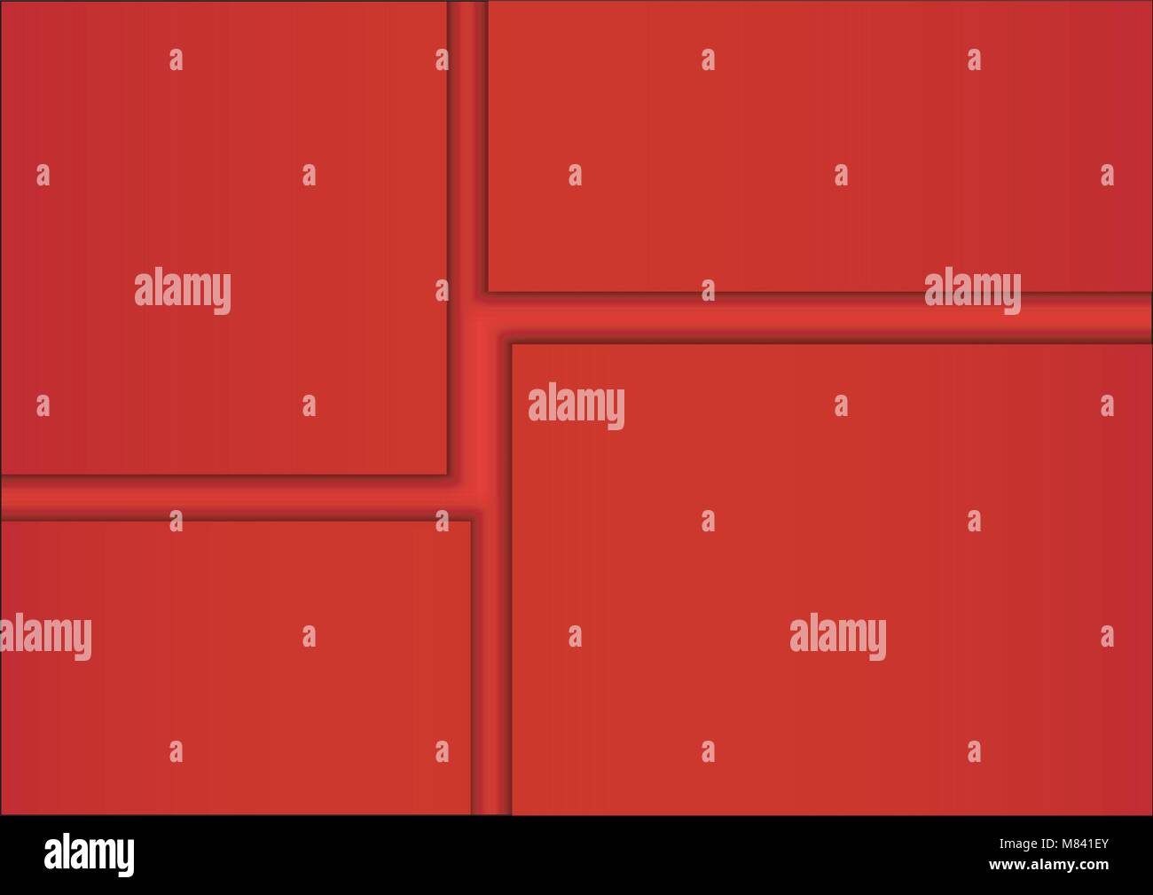 Abstract red mock up Stock Vector Images - Alamy