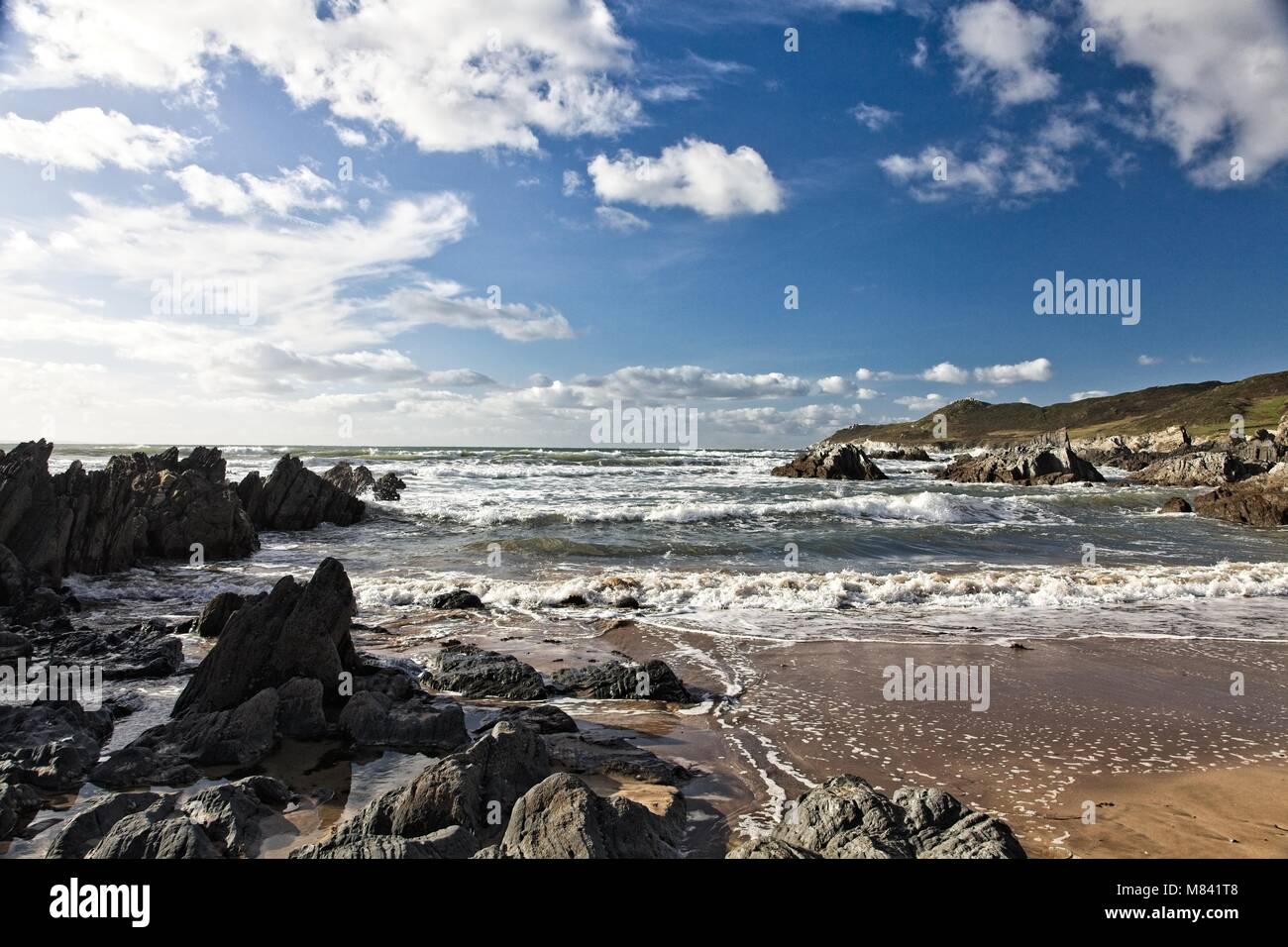 Barricane beach devon hi-res stock photography and images - Alamy