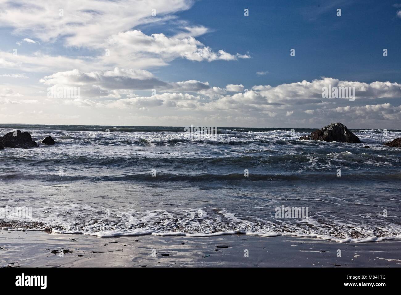 Barricane Beach Devon High Resolution Stock Photography and Images - Alamy