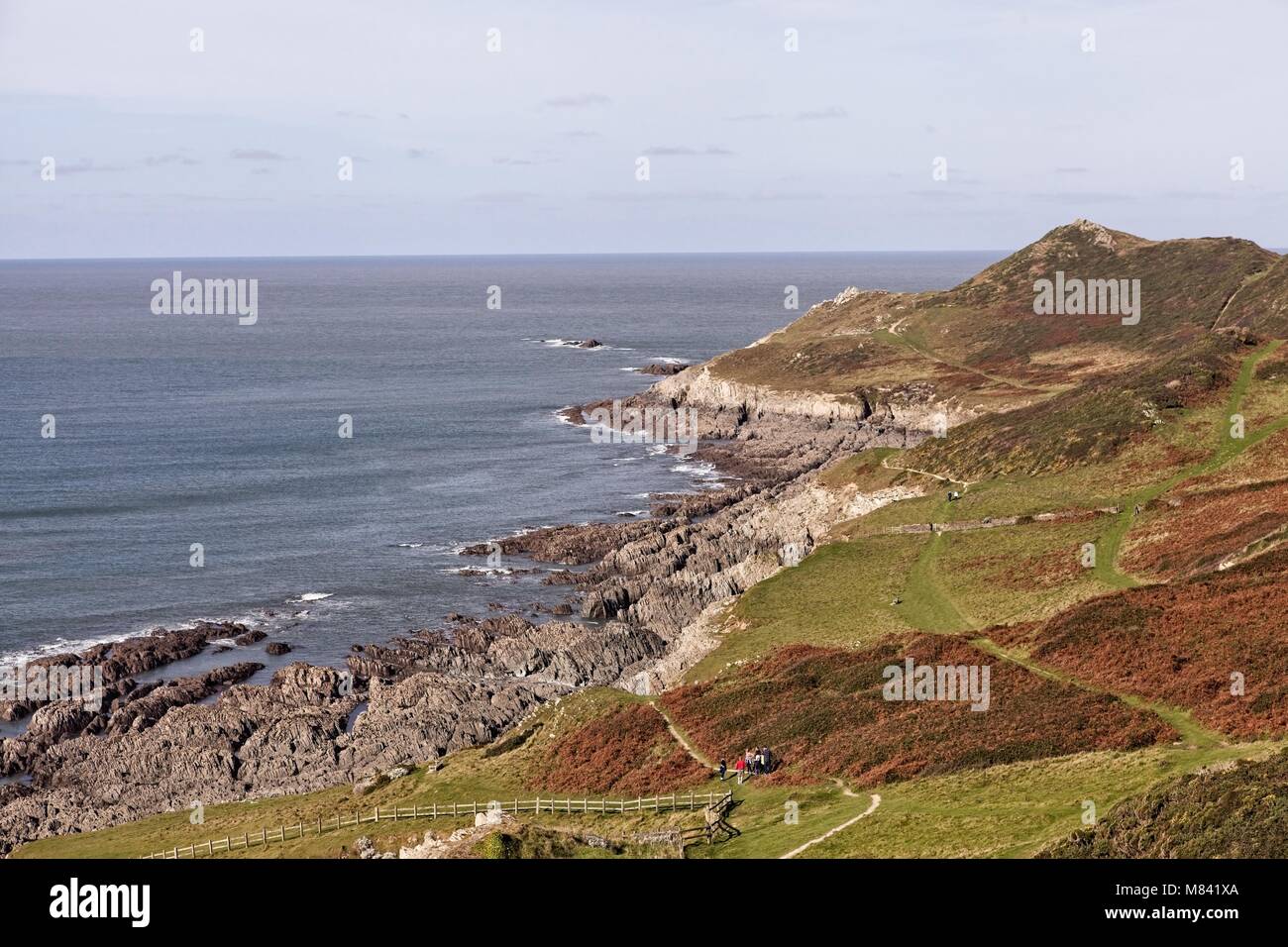 Morte point devon hi-res stock photography and images - Alamy