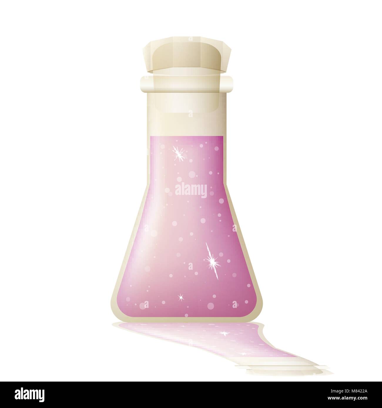Cartoon pink drink bottle hi-res stock photography and images - Alamy