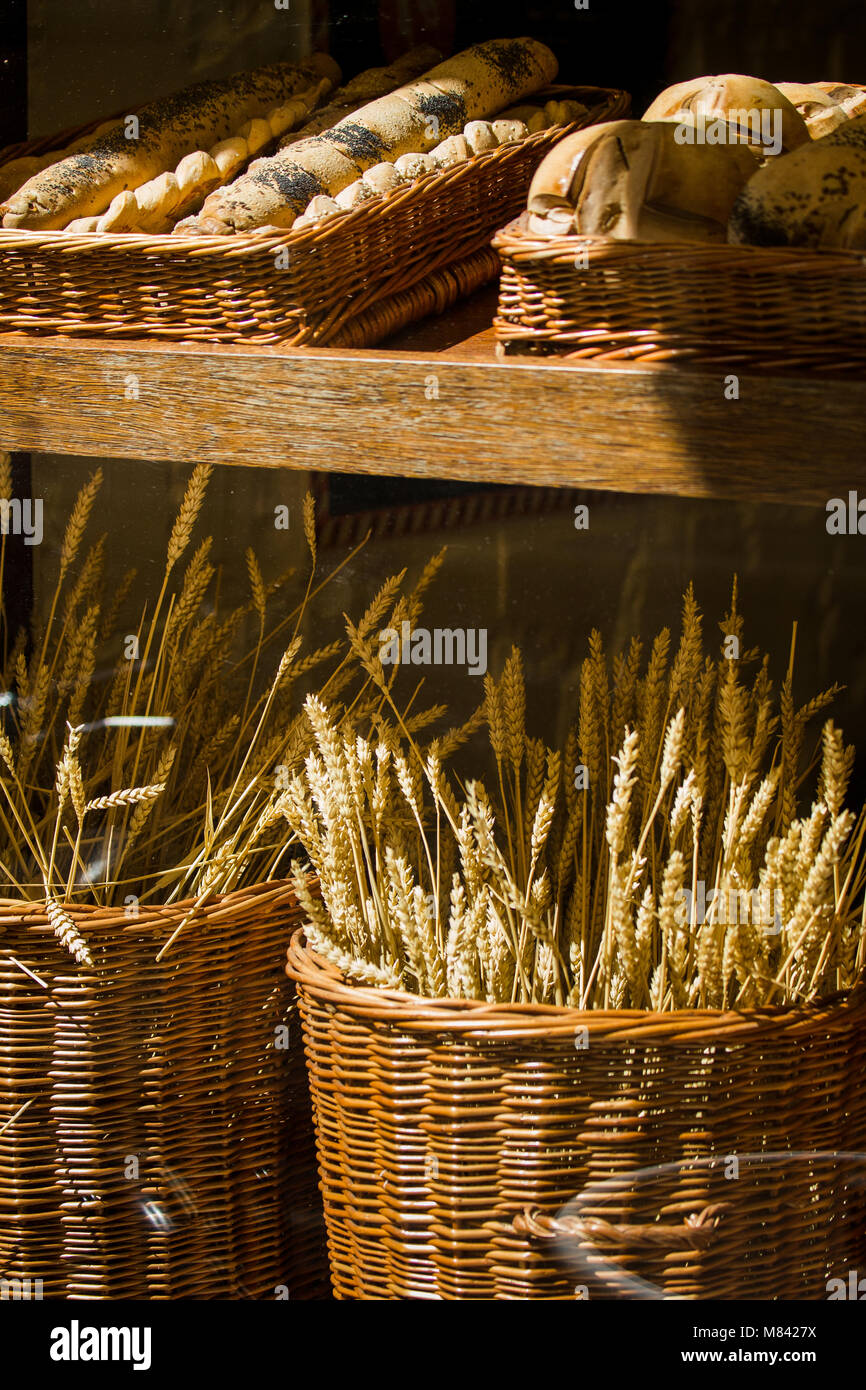 Bakers shop window display Lisbon Portugal Stock Photo - Alamy