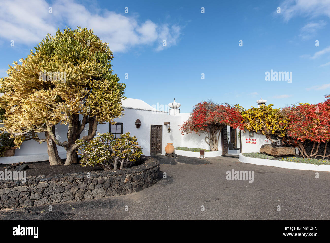 The César Manrique Foundation near Tahiche, Lanzarote is the former ...