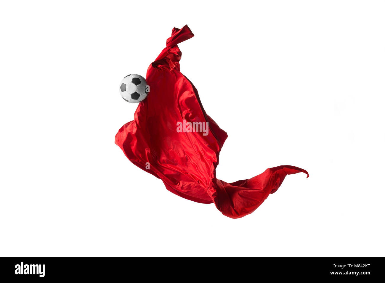 Soccer ball curve Cut Out Stock Images & Pictures - Alamy