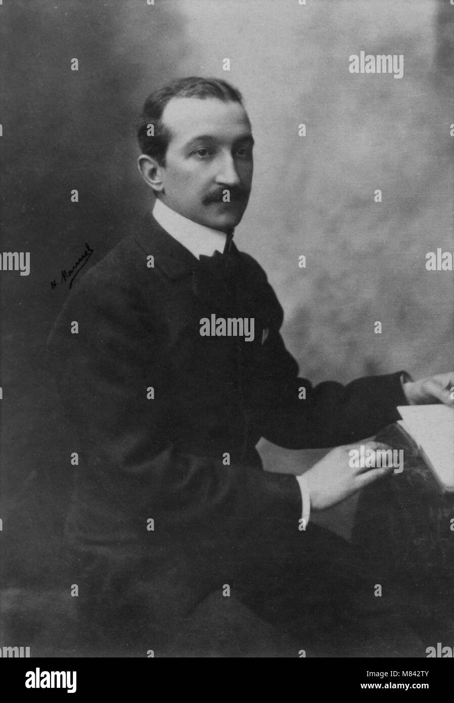 Portrait of Michel Corday ( 1869 - 1937 ) writer - photography by Henri ...