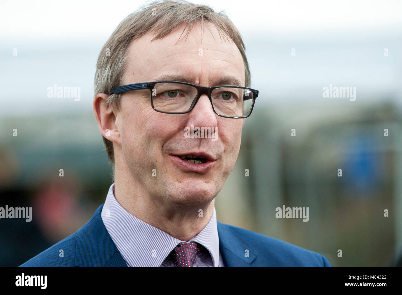 London, UK, 13/03/2018 Paul Gavin Johnson, economist, Financial experts ...