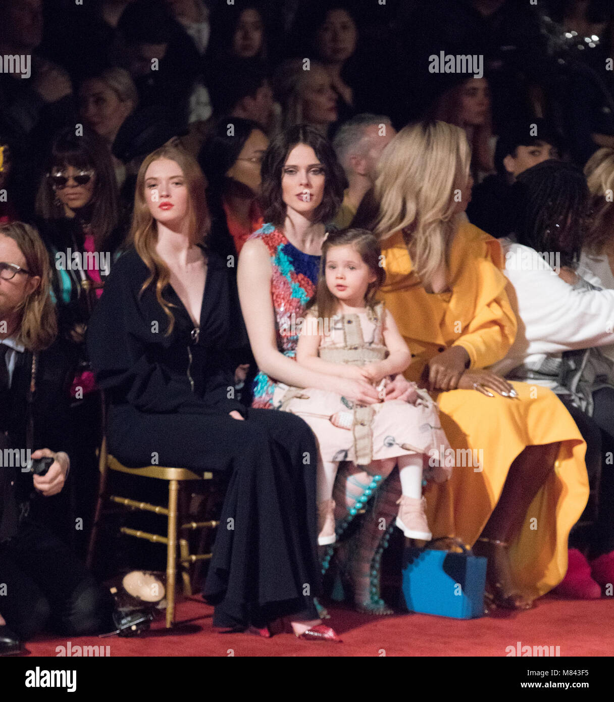 New York Fashion Week - Christian Soriano - Runway Featuring: Coco ...