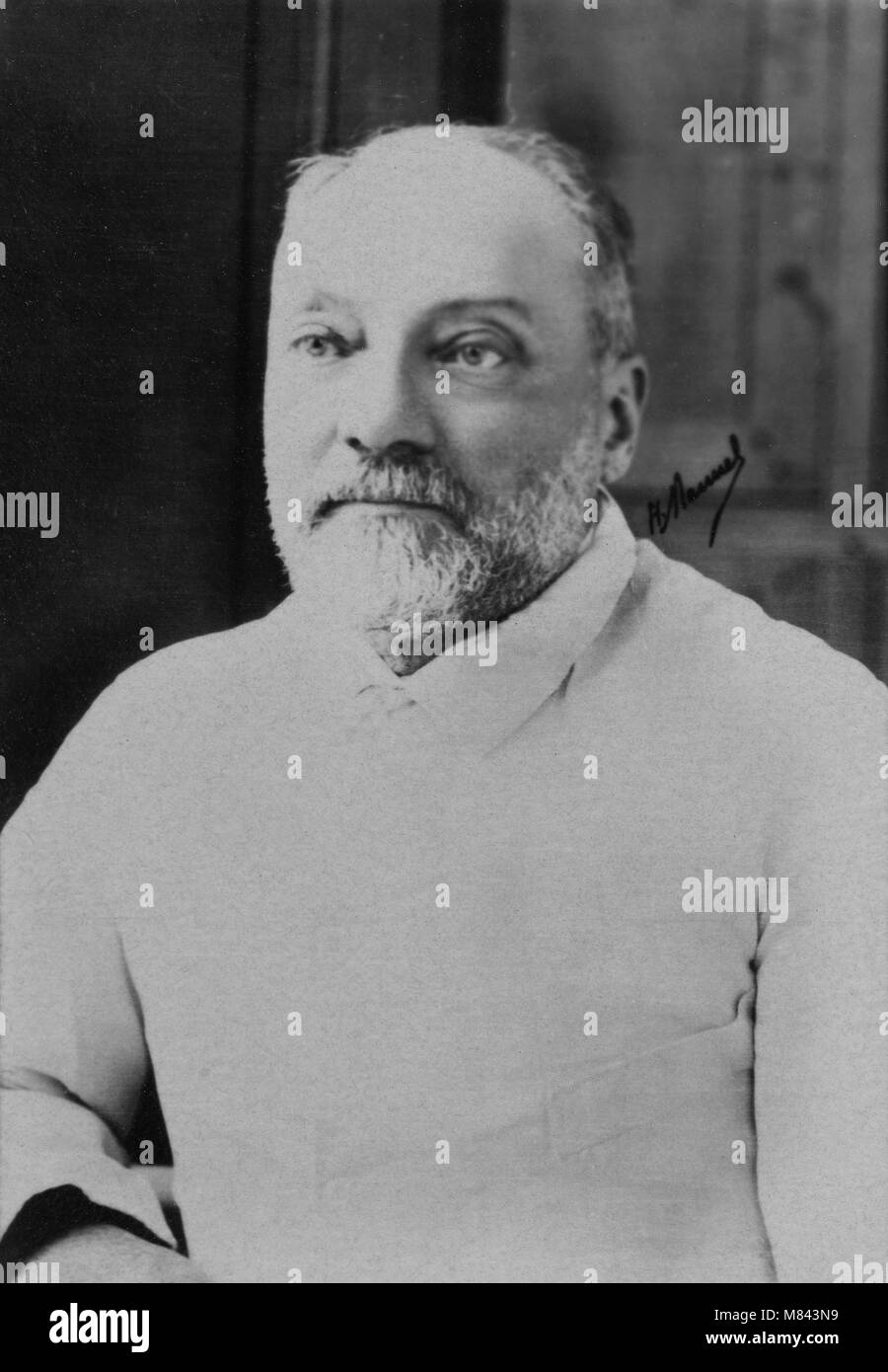 Portrait of Paul Bar ( 1876 - 1947 ) doctor - photography by Henri ...