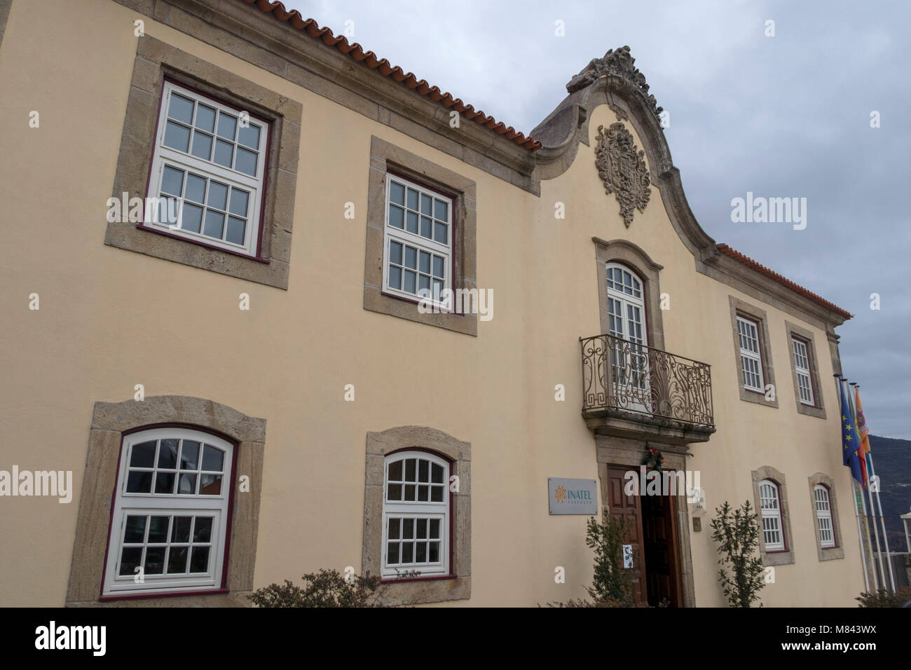 Inatel hotel in Linhares da Beira, Portugal, Europe Stock Photo - Alamy