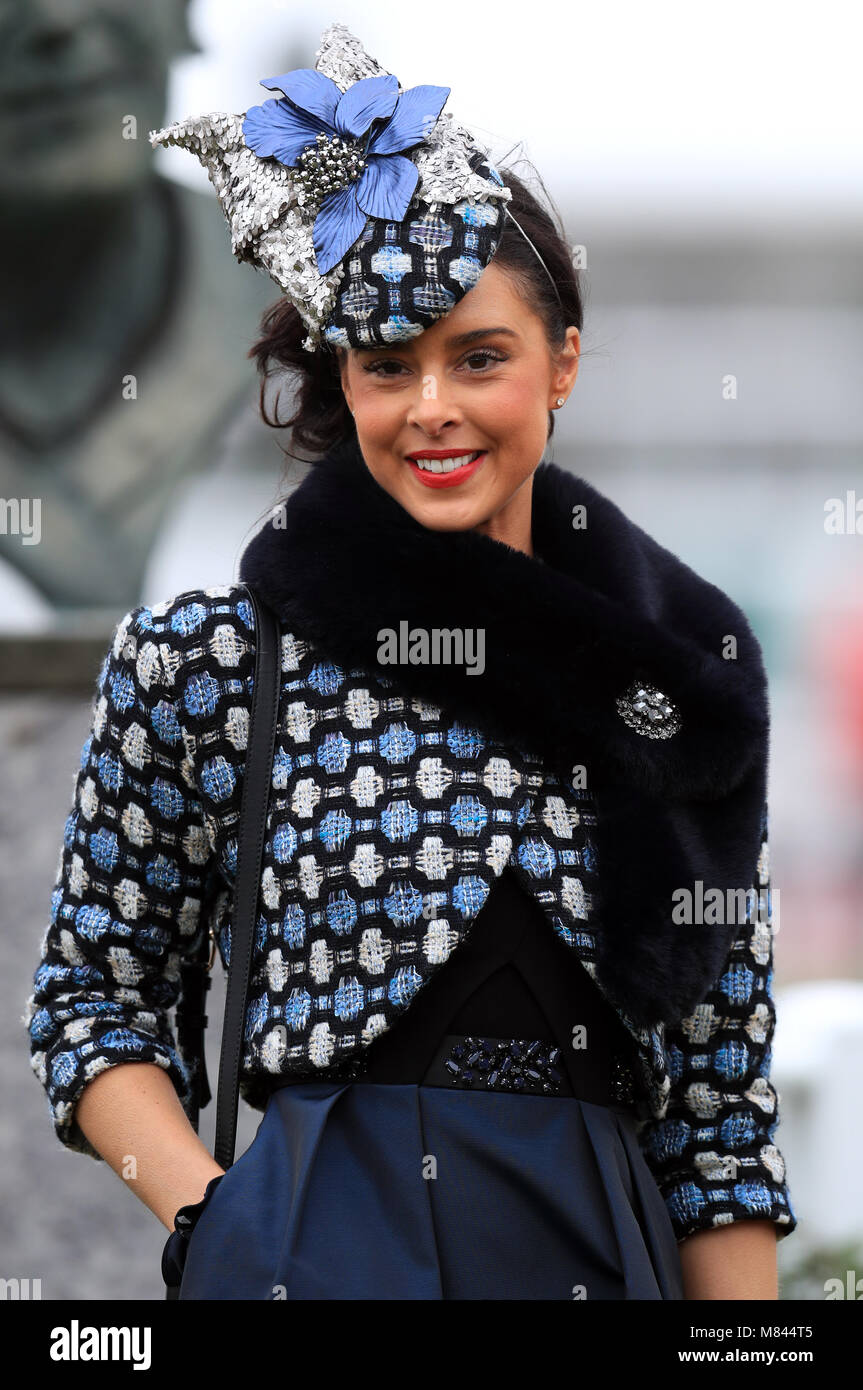 Charlotte Jade Hamilton during Ladies Day of the 2018 Cheltenham ...