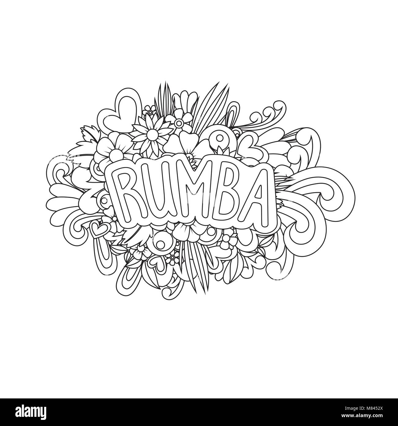 Zentangle font hi-res stock photography and images - Alamy