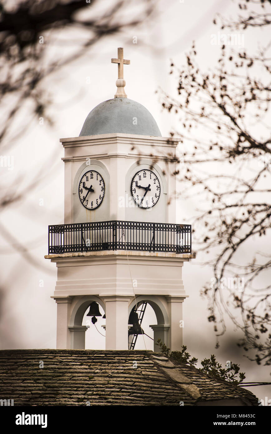 Belfry belltower traditional greek architecture religious building ...