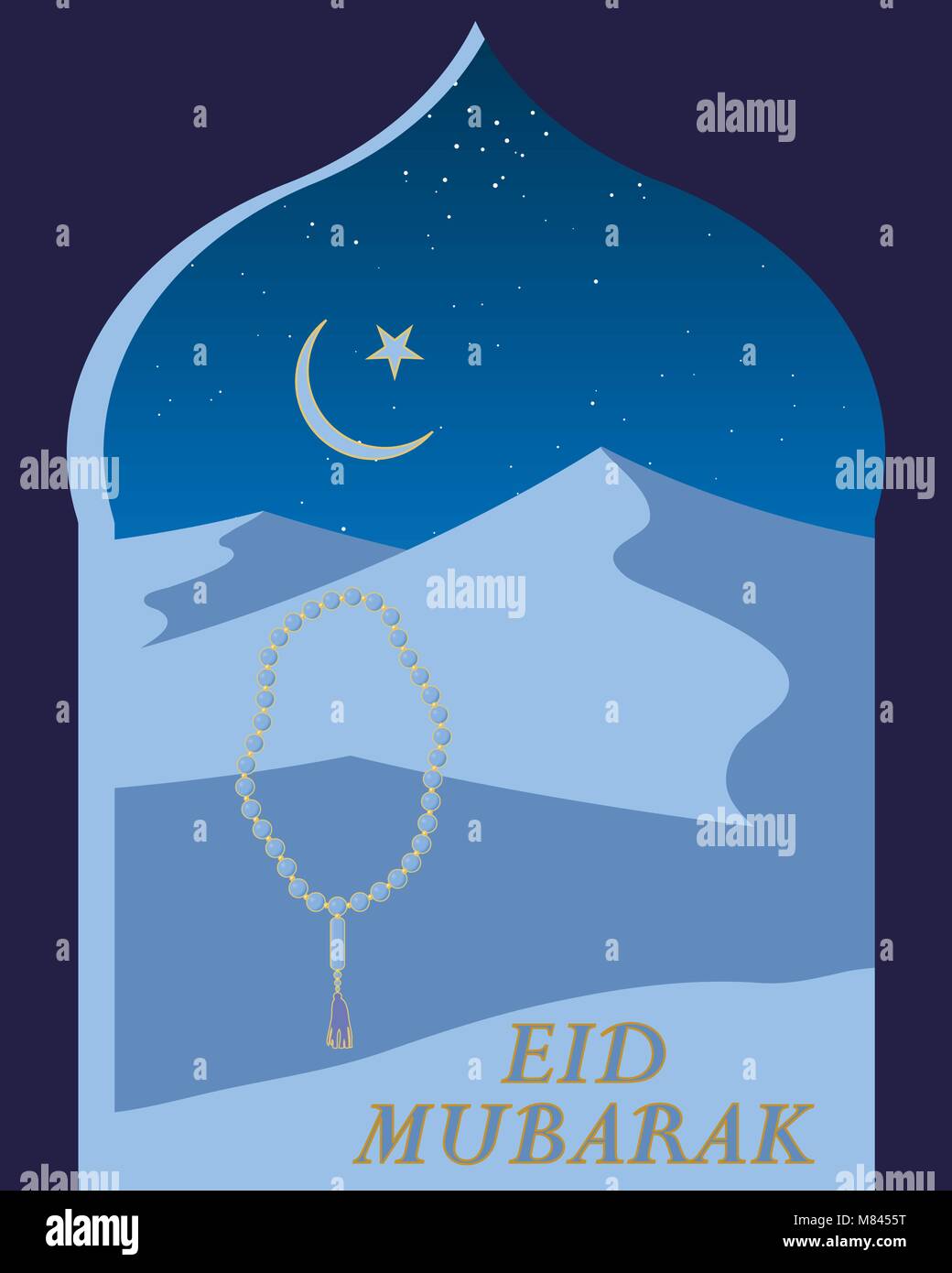 Happy eid cards hi-res stock photography and images - Alamy