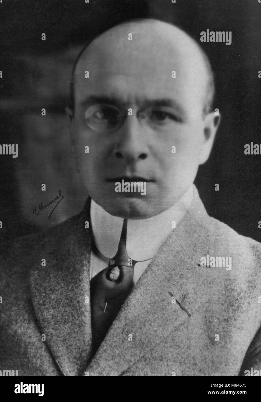 Portrait of Alexis Carrel ( 1873 - 1944 ) doctor - photography by Henri ...