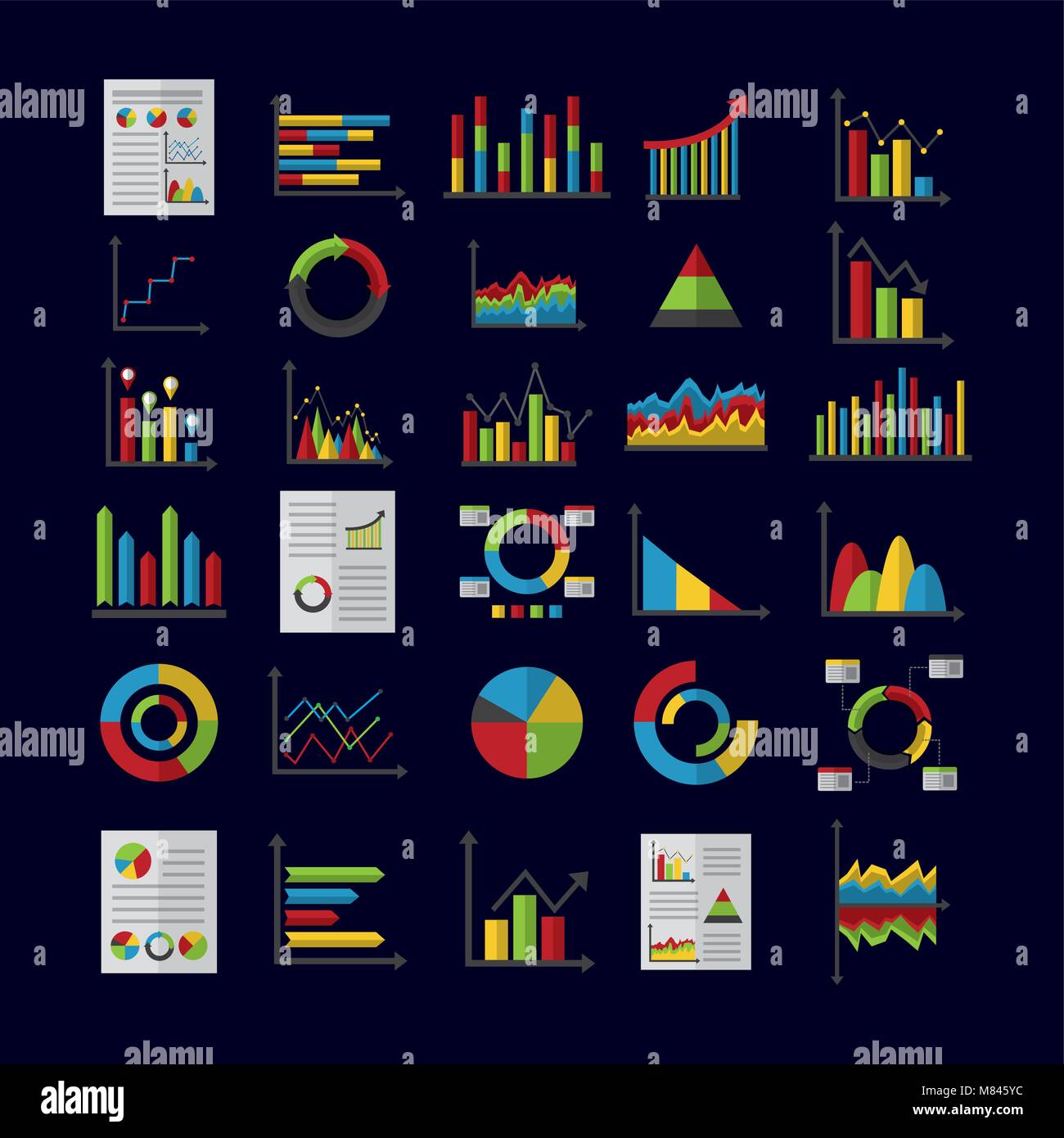Spreadsheet progress Stock Vector Images - Alamy