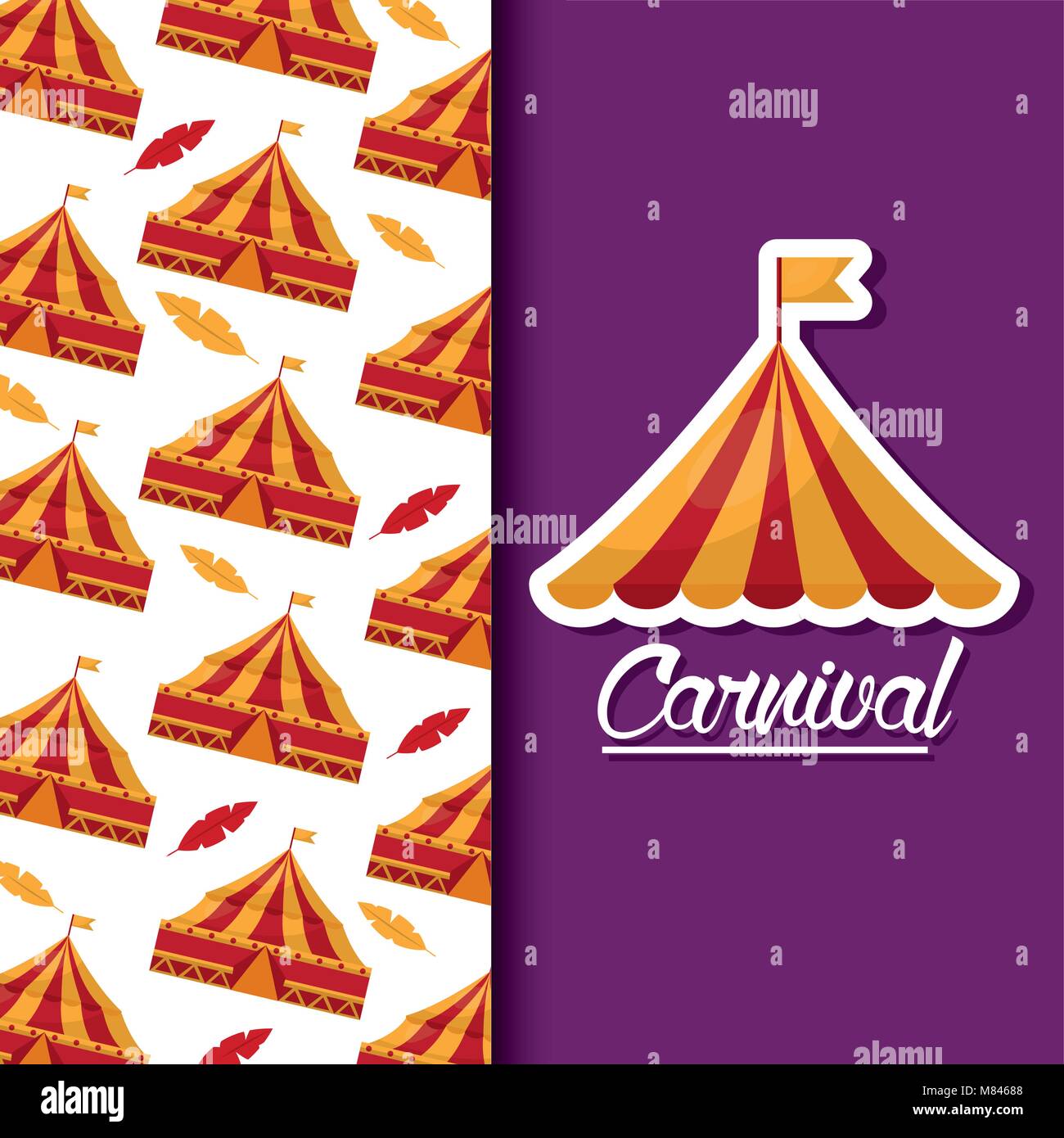 Funfair nostalgia Stock Vector Images - Alamy