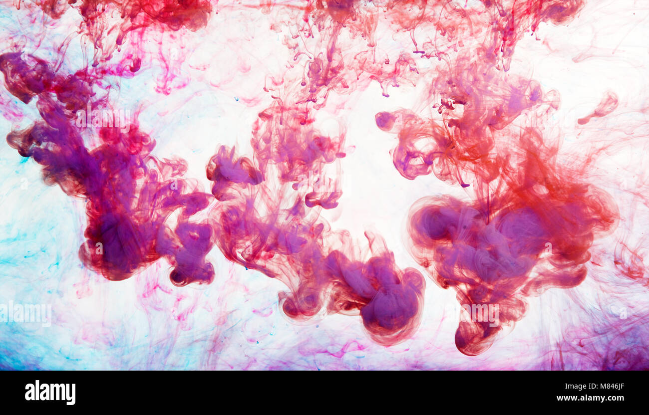 Smoky splash color in water hi-res stock photography and images - Alamy