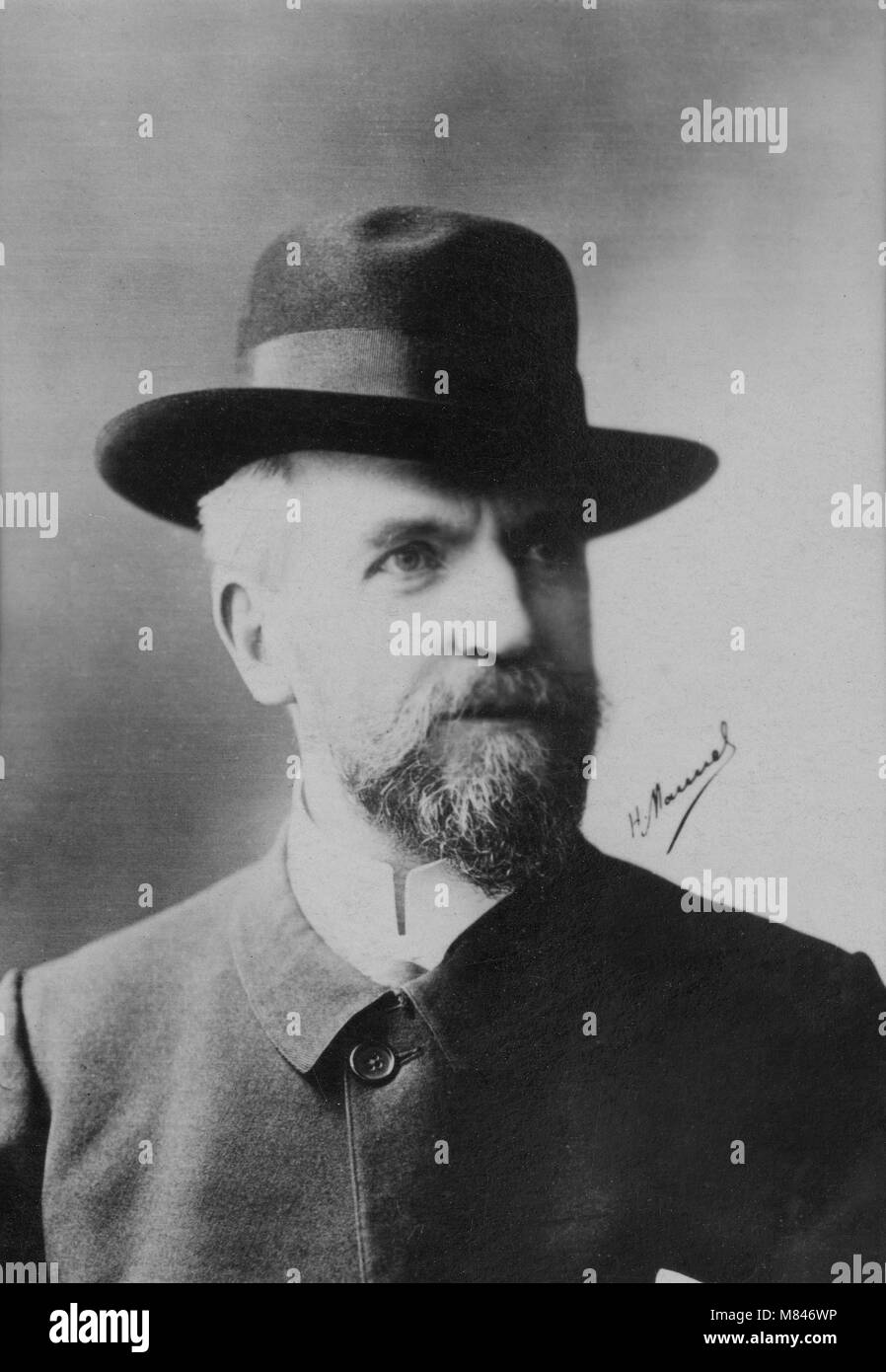 Portrait of Georges Alexandre ( 1850 - 1938 ) composer - photography by ...