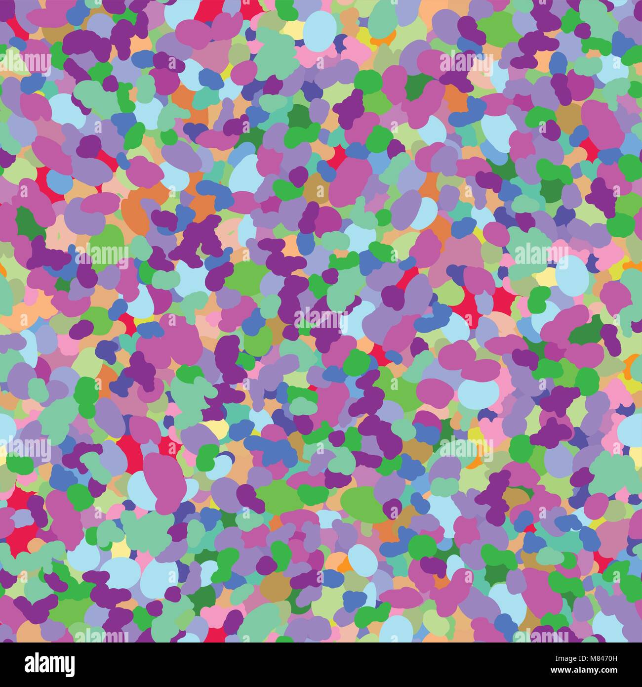 Seamless pattern background with splashes of paint. Multicolor spots ...