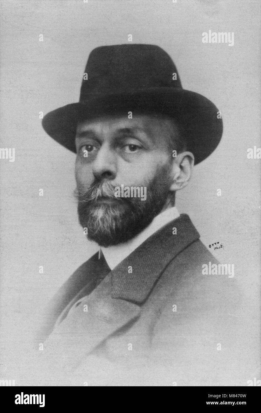 Portrait of Rene Boylesve ( 1867 - 1926 ) writer - photography by otto ...
