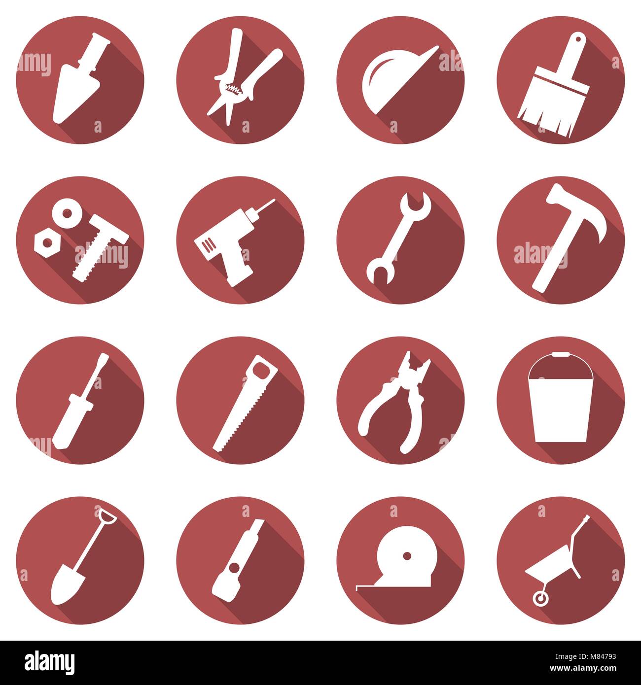 Building broken tools Stock Vector Images - Alamy