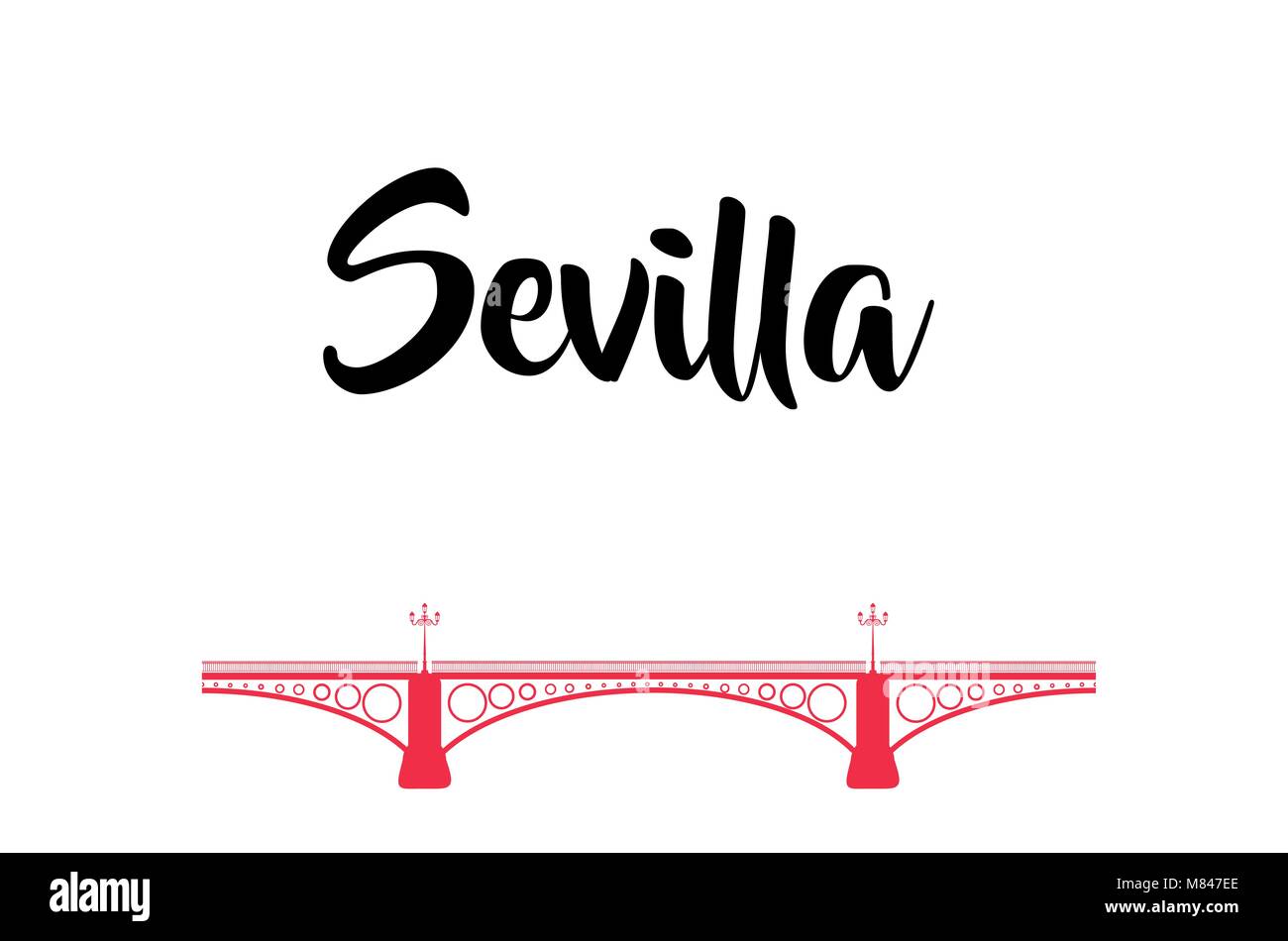 Seville vector Cut Out Stock Images & Pictures - Alamy