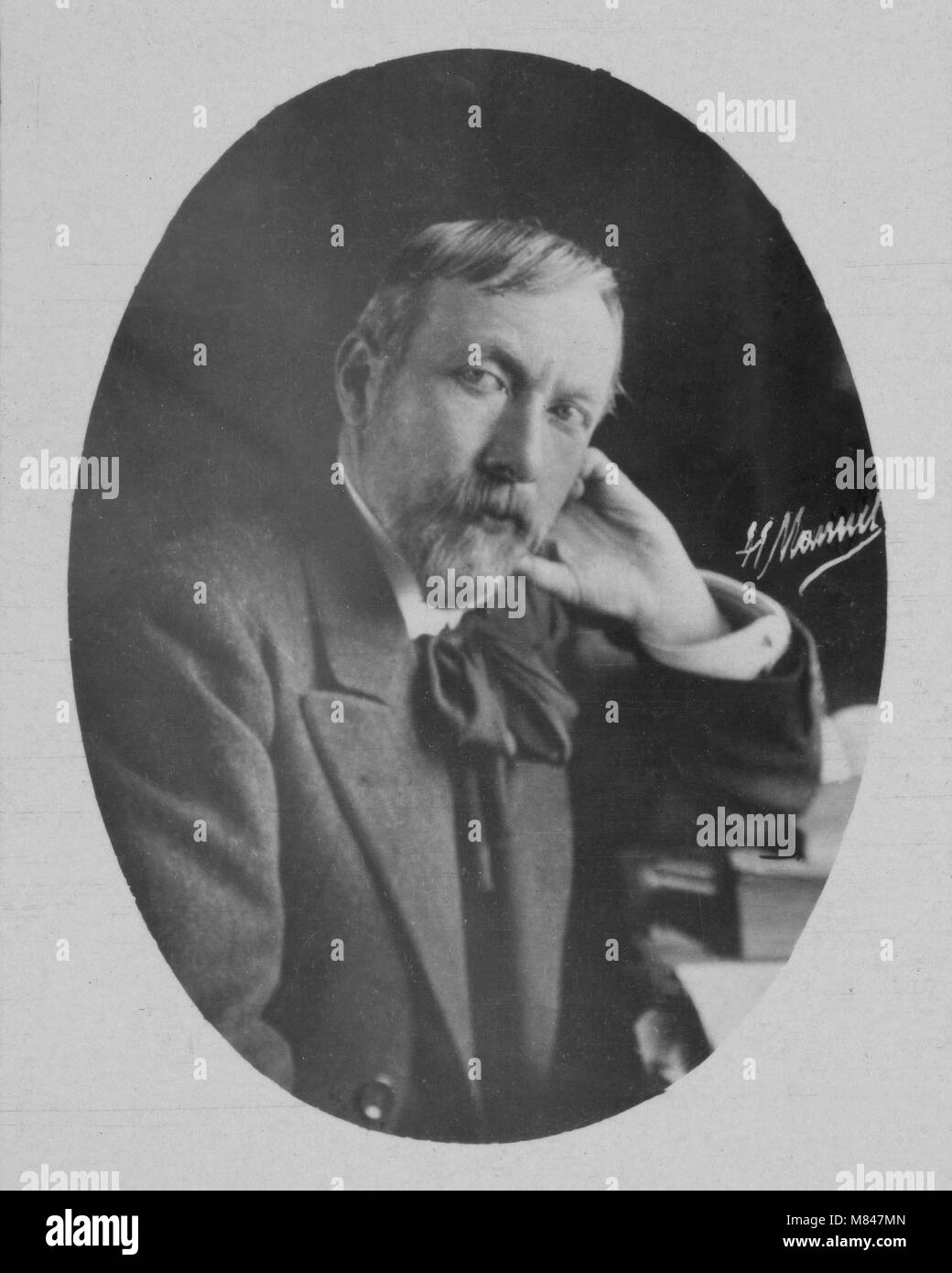 Portrait of Gabriel Pierne ( 1863 - 1937 ) composer - photography by ...