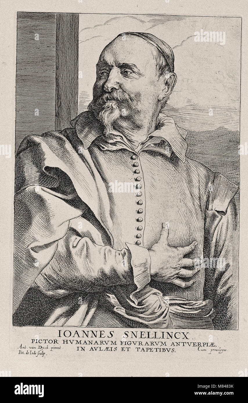 Portrait of Jan Snellinx Stock Photo - Alamy