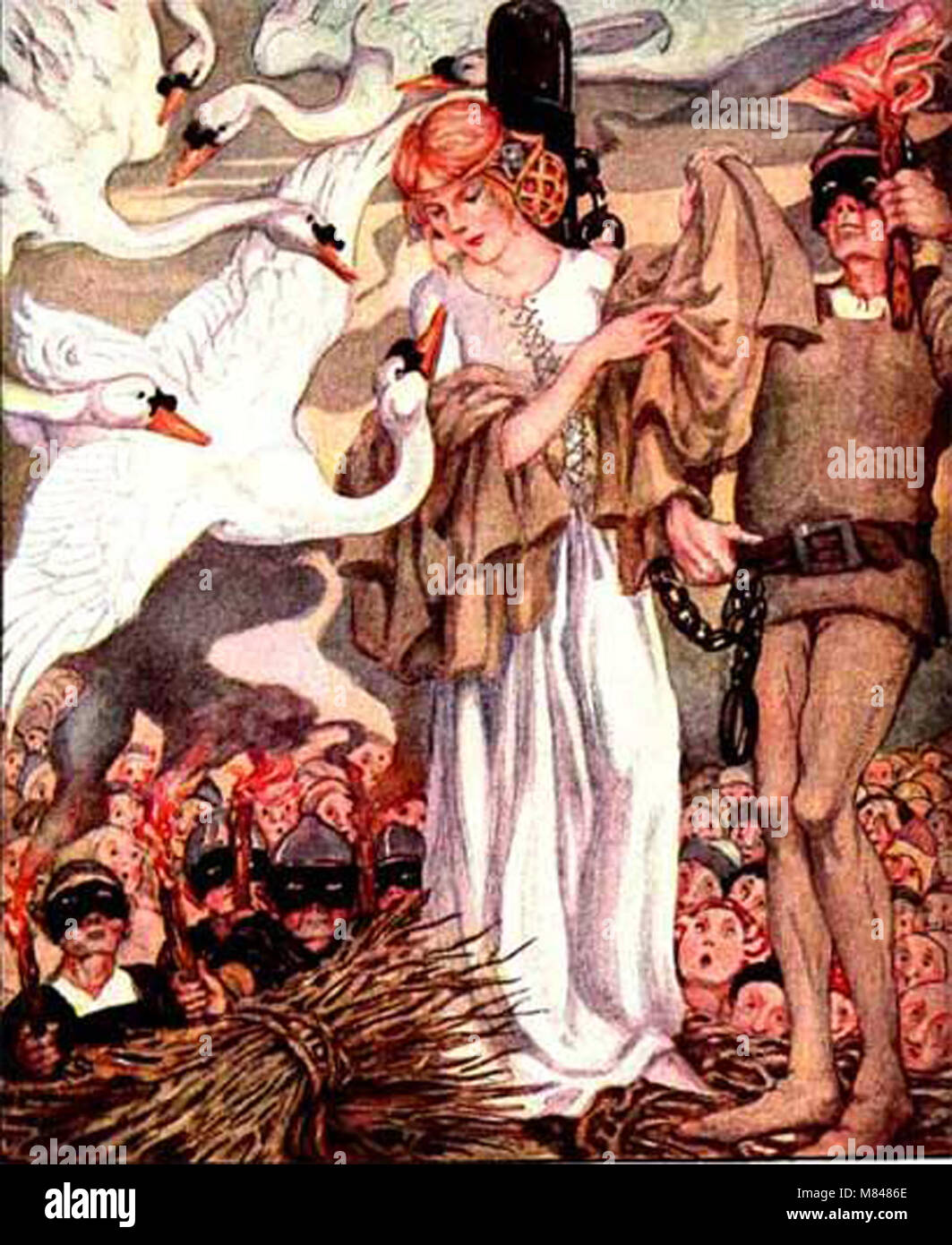 Anne Anderson original vintage illustration Stock Photo - Alamy