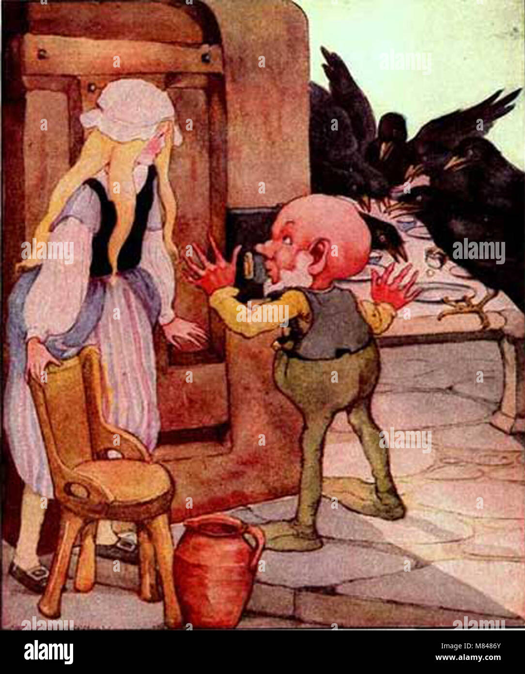 Anne Anderson original vintage illustration Stock Photo - Alamy