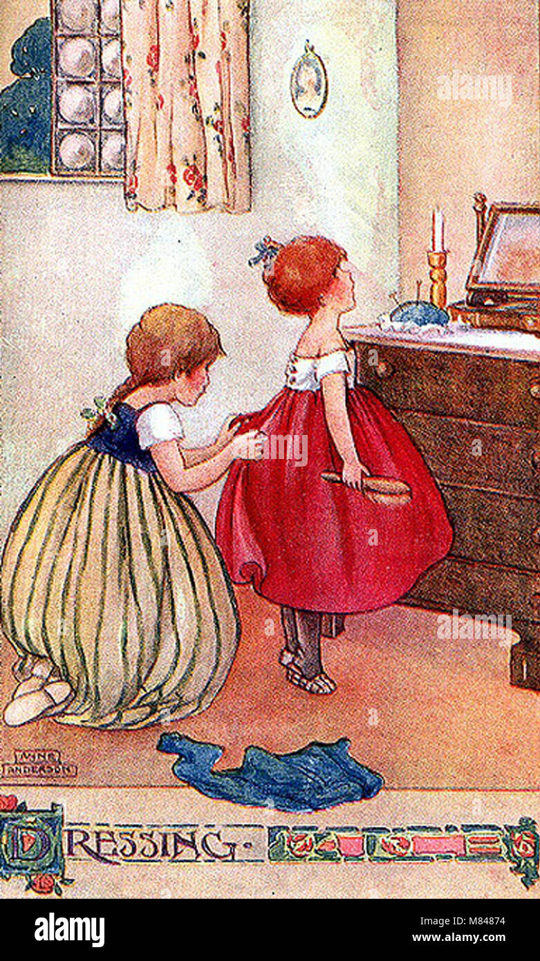 Anne Anderson original vintage illustration Stock Photo - Alamy