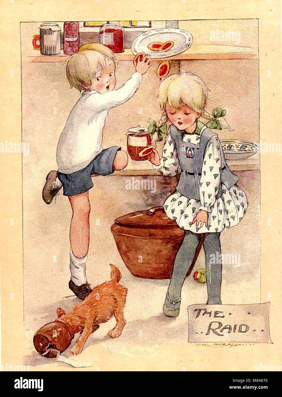 Anne Anderson original vintage illustration Stock Photo - Alamy