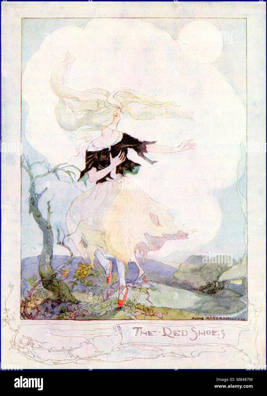 Anne Anderson original vintage illustration Stock Photo - Alamy