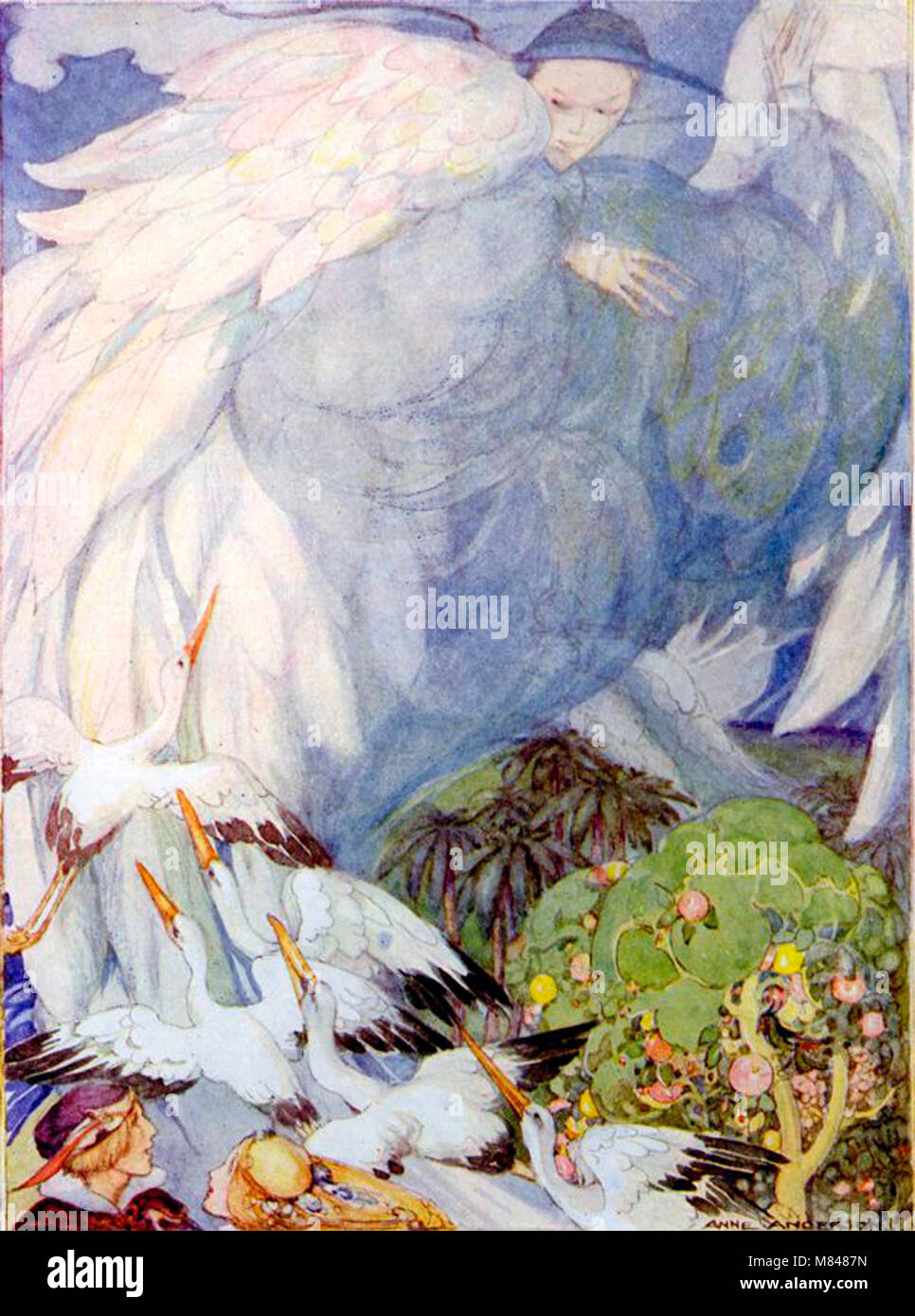 Anne Anderson original vintage illustration Stock Photo - Alamy