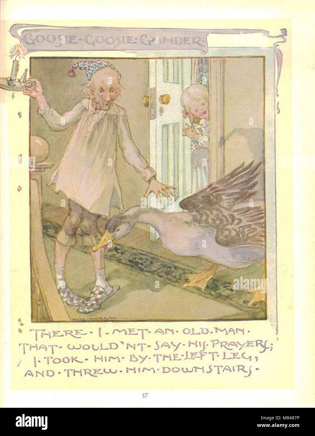 Anne Anderson original vintage illustration Stock Photo - Alamy