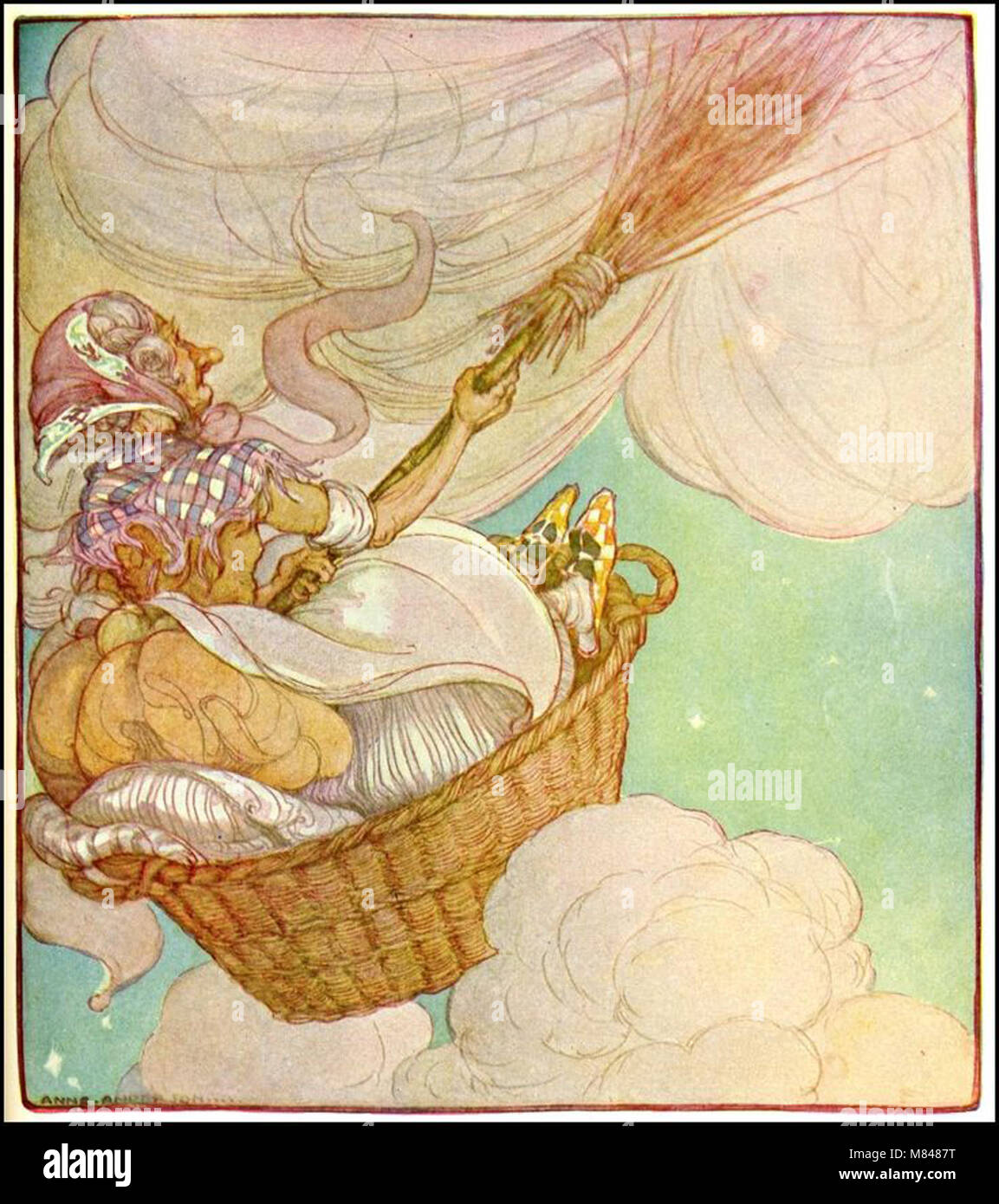 Anne Anderson original vintage illustration Stock Photo - Alamy