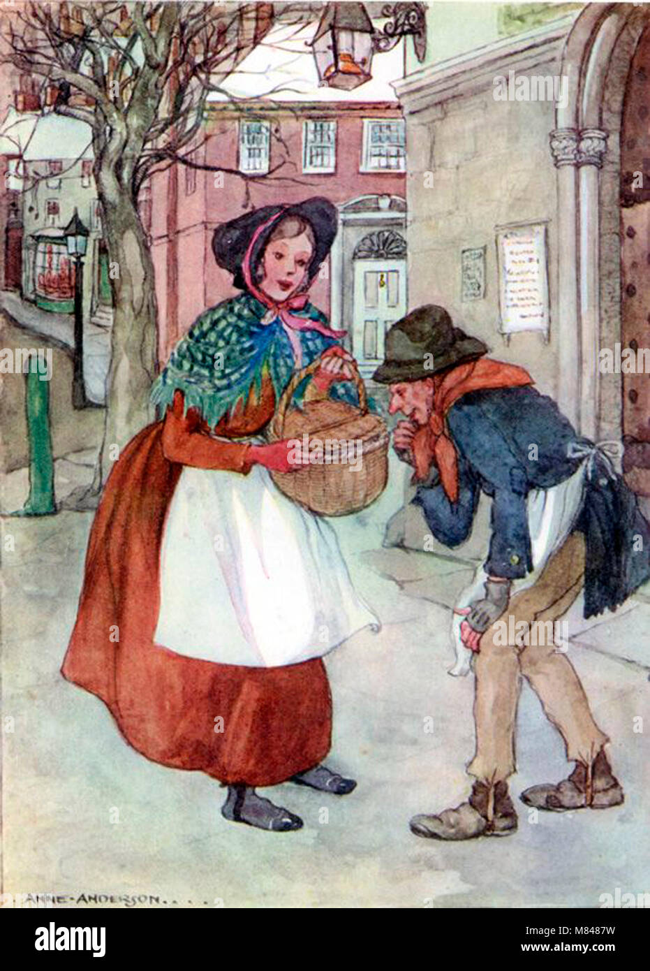 Anne Anderson original vintage illustration Stock Photo - Alamy