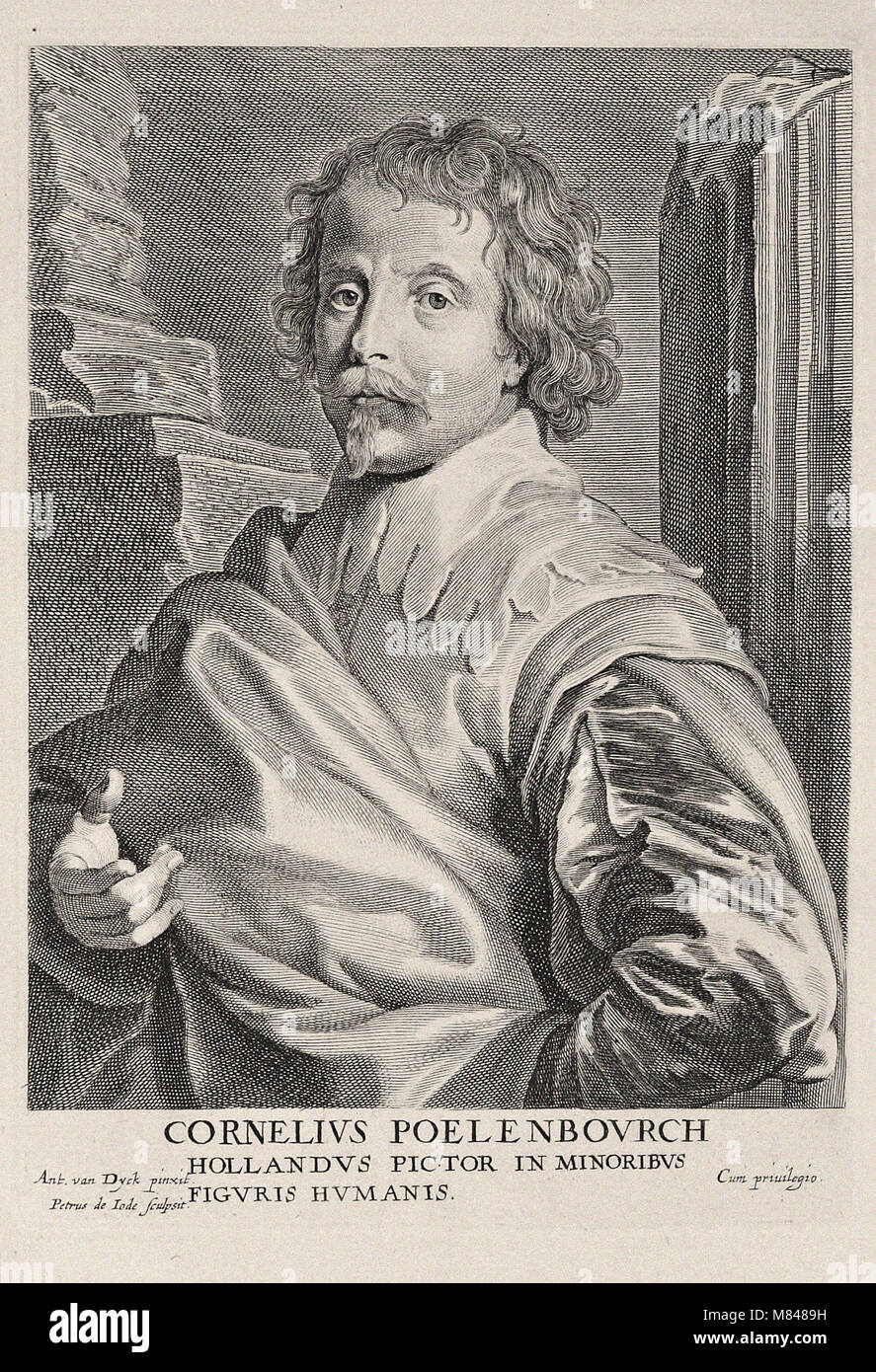 Paulus Pontius after Anthony van Dyck - Portrait of Cornelis van ...