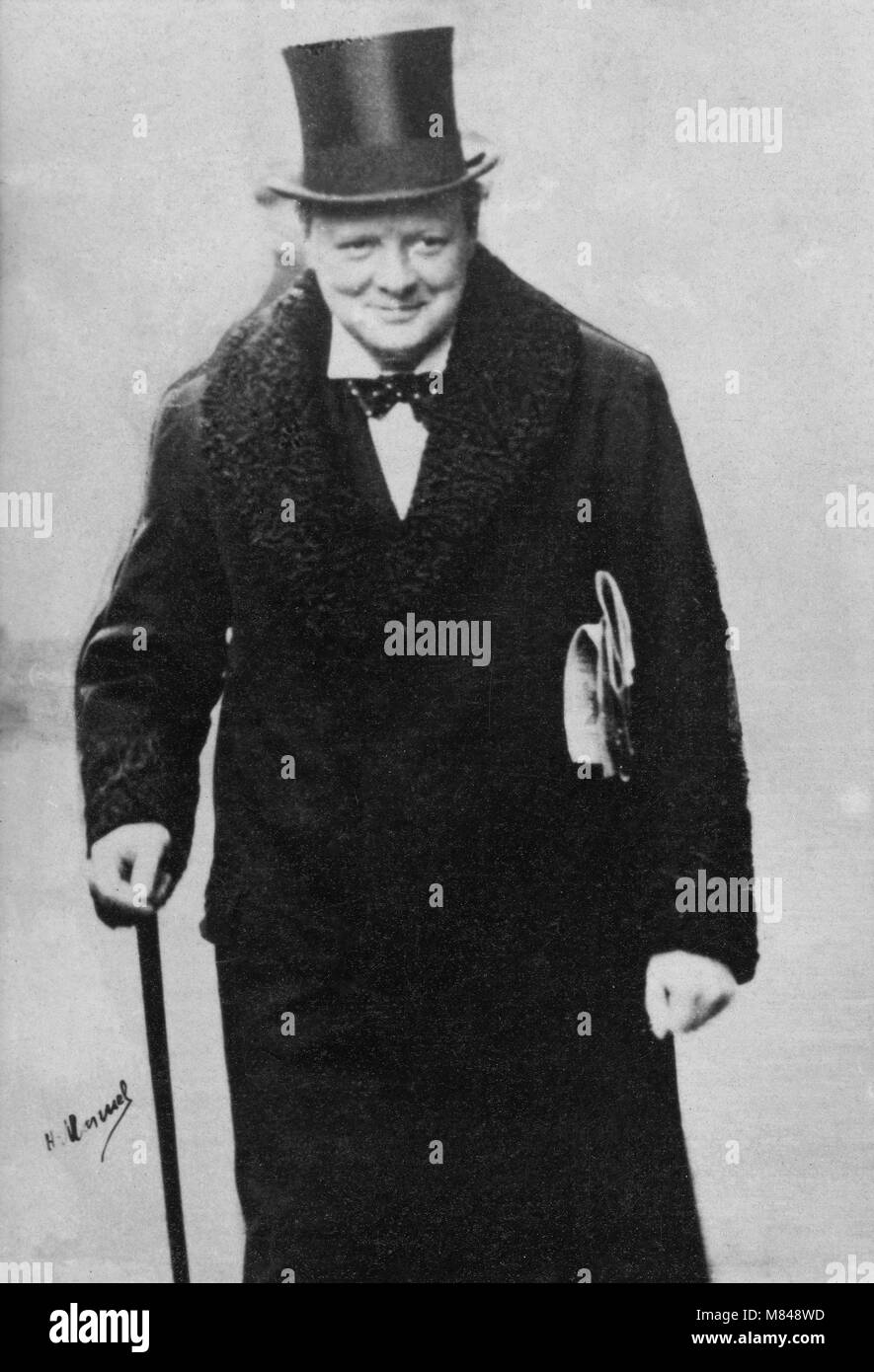 Winston Churchill Portrait High Resolution Stock Photography and Images ...