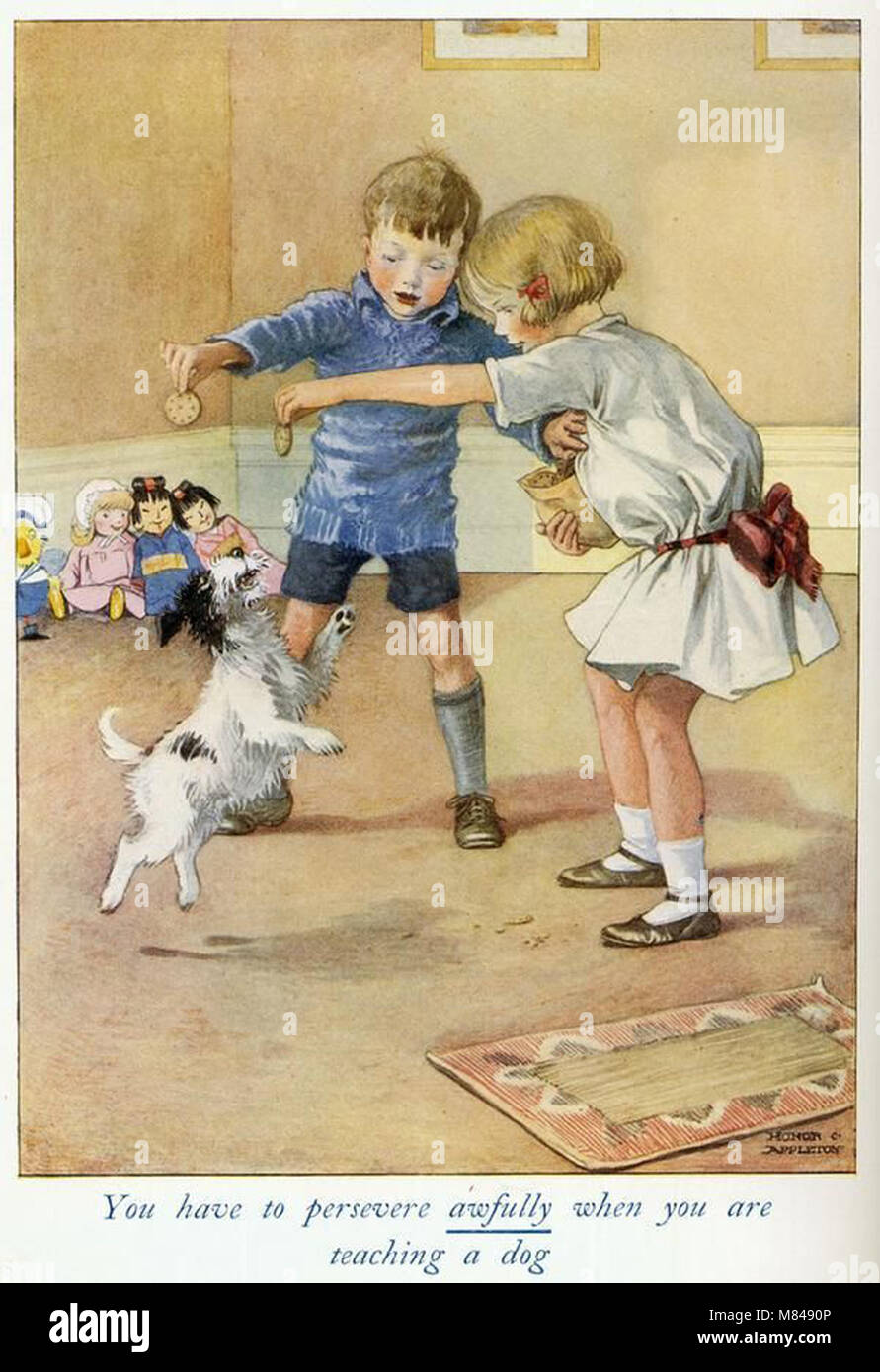 Honor Charlotte Appleton vintage illustration Stock Photo - Alamy