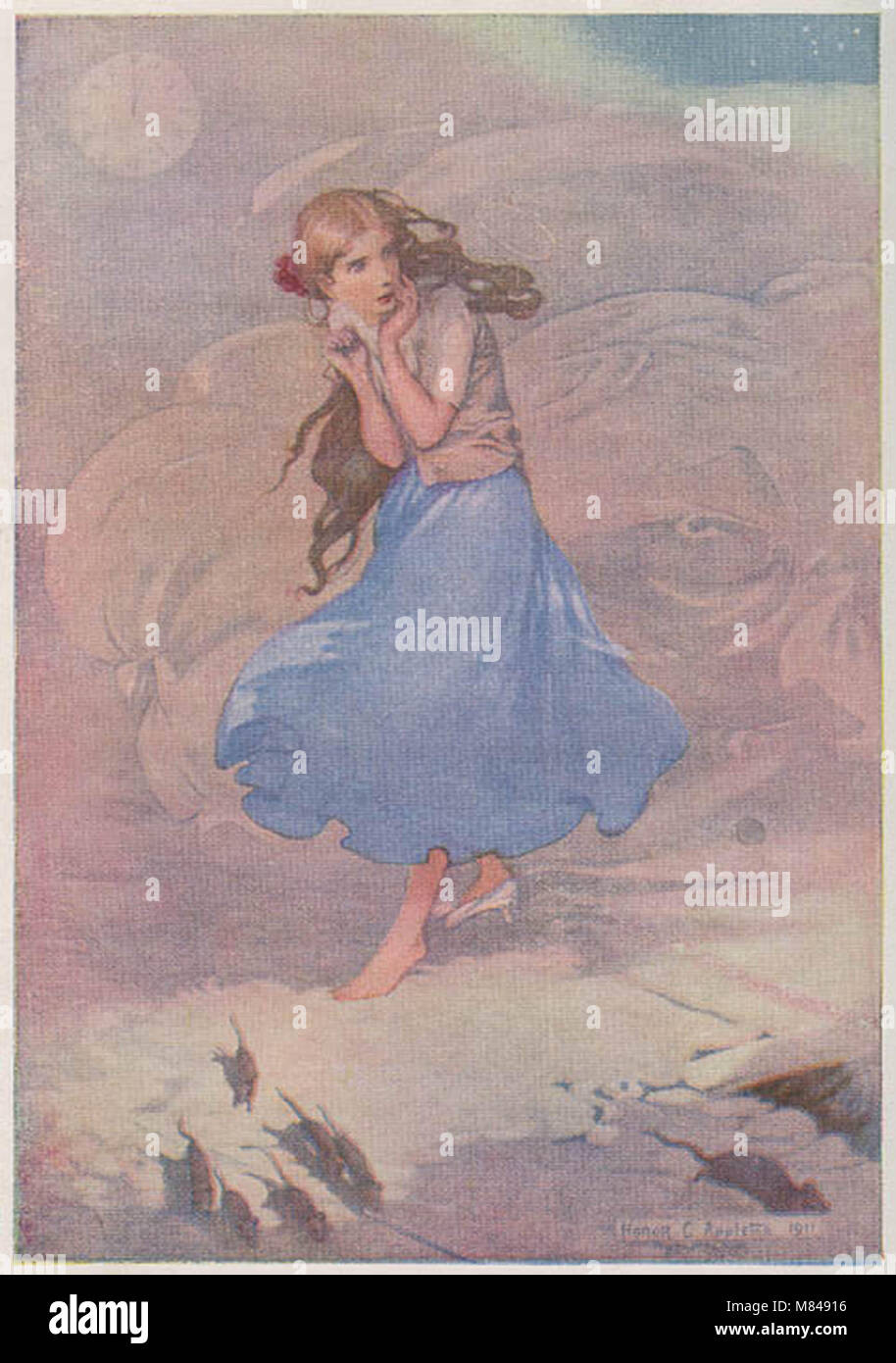 Honor Charlotte Appleton vintage illustration Stock Photo - Alamy