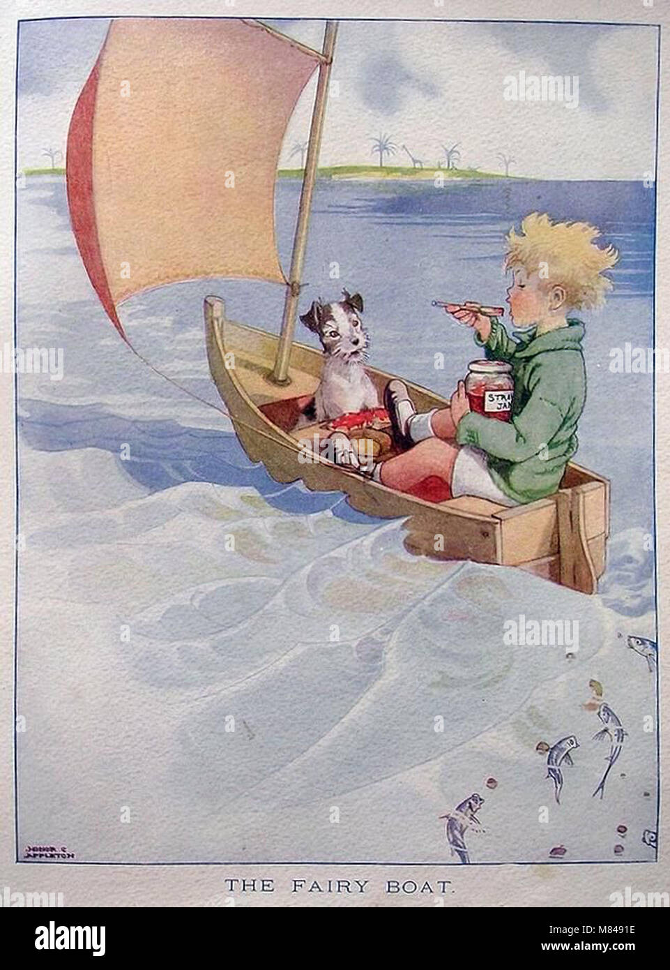 Honor Charlotte Appleton vintage illustration Stock Photo - Alamy