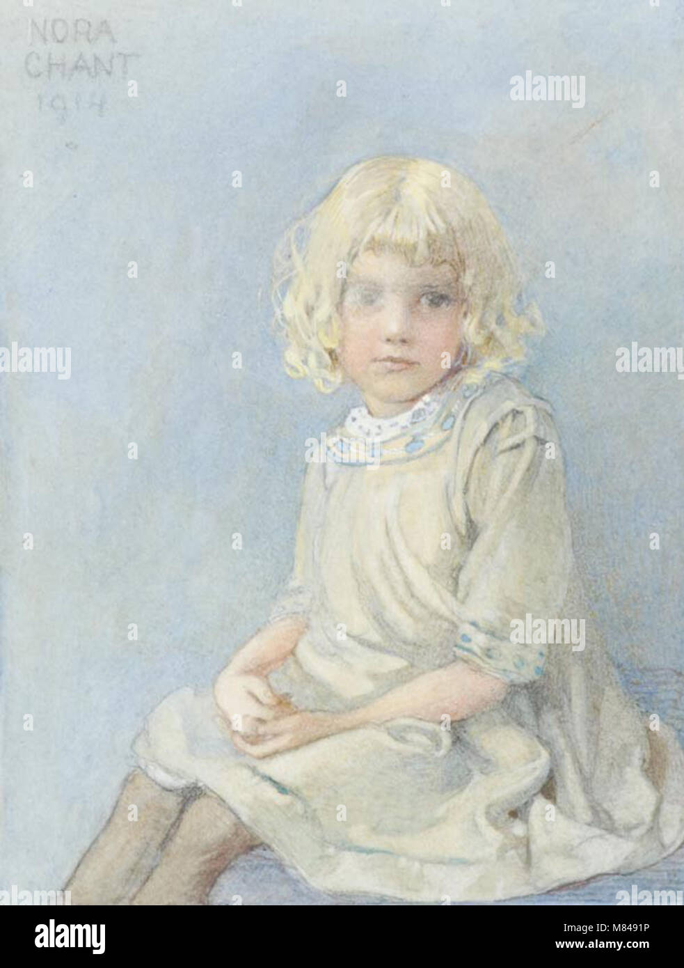 Honor Charlotte Appleton vintage illustration Stock Photo - Alamy