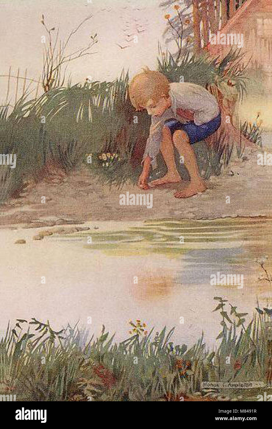 Honor Charlotte Appleton vintage illustration Stock Photo - Alamy