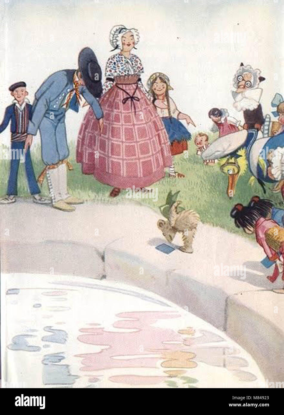 Honor Charlotte Appleton vintage illustration Stock Photo - Alamy