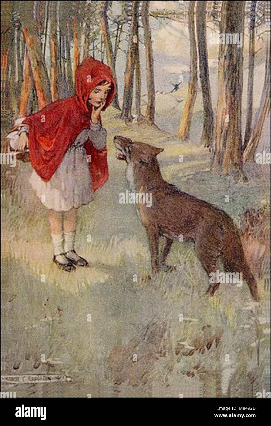 Honor Charlotte Appleton vintage illustration Stock Photo - Alamy