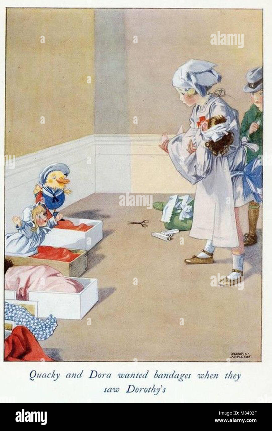 Honor Charlotte Appleton vintage illustration Stock Photo - Alamy