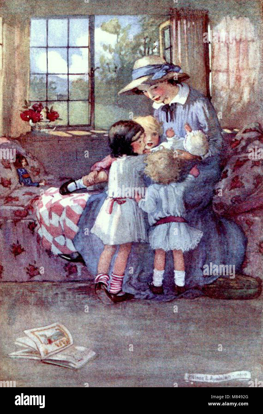 Honor Charlotte Appleton vintage illustration Stock Photo - Alamy