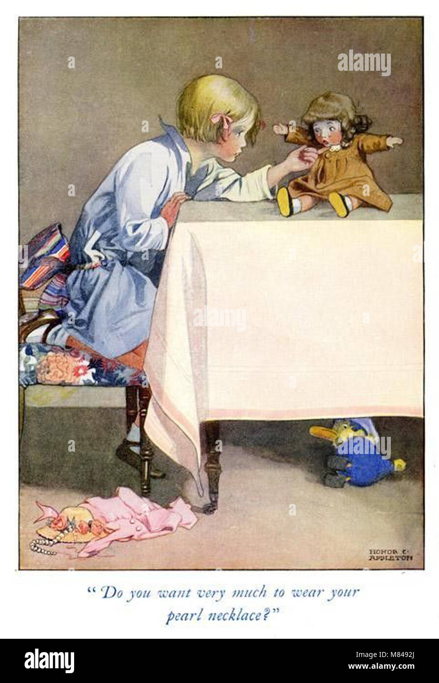 Honor Charlotte Appleton vintage illustration Stock Photo - Alamy